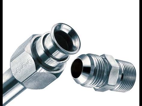 Parker Triple Lok Hydraulic Fitting Assembly Youtube