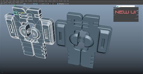 MAYA CREASE Tool For Hard Surface Page Polycount