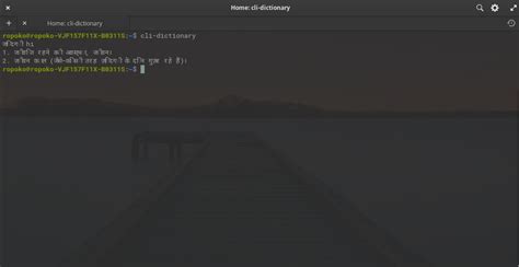 install cli dictionary on linux snap store