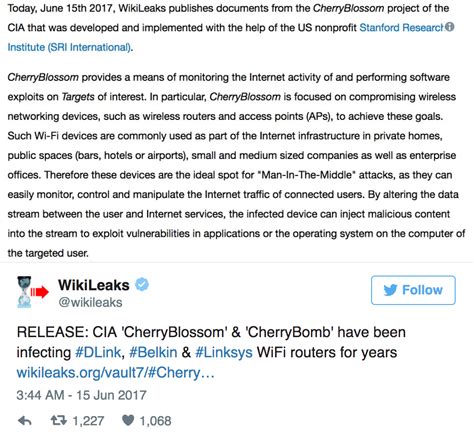 New Documents From Wikileaks Expose How The Cia Exploits Wireless Devices