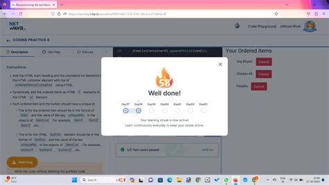 Jehova Nissi Patnam On Linkedin Day50 100daysofcodechallenge Coding