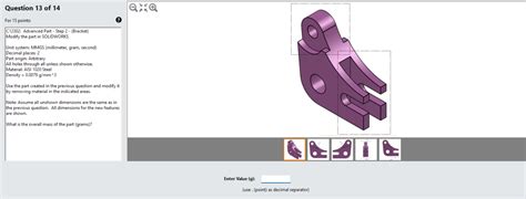 solved c12302 advanced part step 2 bracket modify the