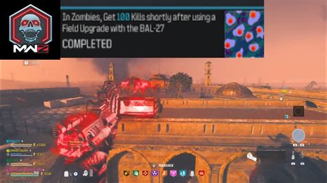How To Get 100 Kills Using Field Upgrade Mw3 Zombies Youtube