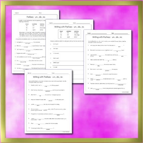 Prefixes And Suffixes Bundle 14 Worksheets Bonus Grades 2 4 Ccss Made By Teachers