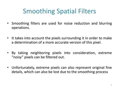 Smoothing In Digital Image Processing Pptx Photo Editing Software