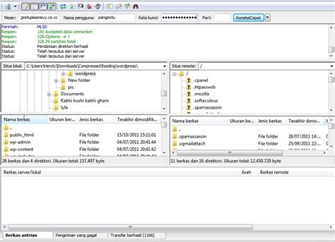 cpanel backup data situs via ftp blog ardhosting