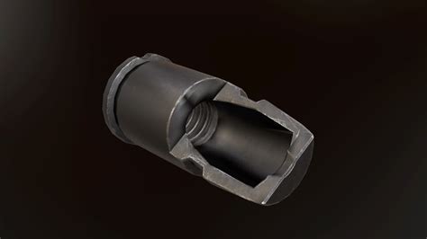 Mutasim El Mahrus Akm Kalashnikov Rifle Slant Brake