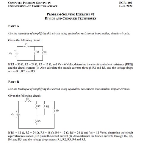Solved Part C Use The Technique Of Separating The Problem Into X
