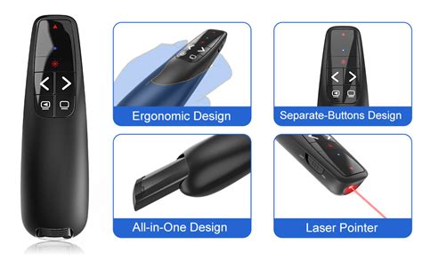 Wireless Presentation Clicker Powerpoint Presenter Remote
