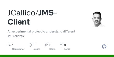 Github Jcallicojms Client An Experimental Project To Understand Different Jms Clients