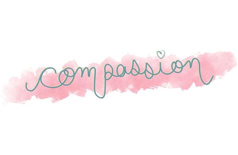 Compassion Word Art Print By Abigail Allen