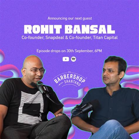 the barbershop with shantanu on linkedin get ready for our next guest
