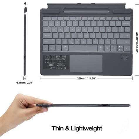 Qulose Surface Pro 8 Pro X Detachable Keyboard Pc Kuwait Ultimate It Solution Provider In