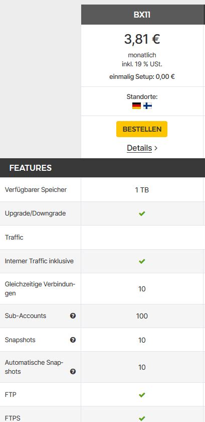 Hetzner Storage Box Alternative Rproxmox