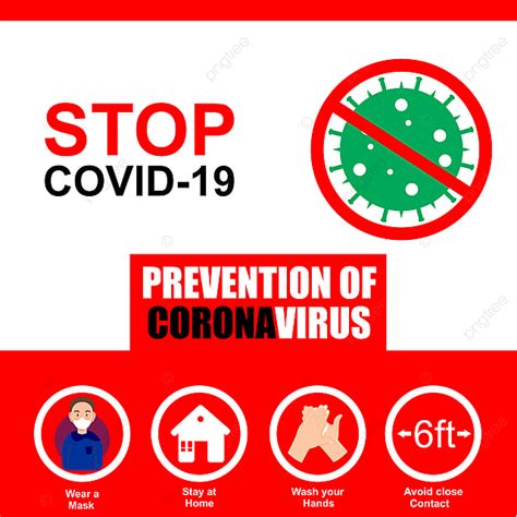 코로나 바이러스 예방 정보 디자인 코로나 바이러스 보호 벡터 Png 일러스트 및 벡터 에 대한 무료 다운로드 Pngtree