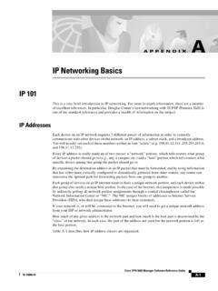 IP Networking Basics Cisco Ip Networking Basics Cisco Pdf PDF PRO