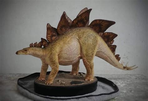 The Lost World Jurassic Park Stegosaurus Maquette Prop Statue Figure £