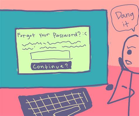 Forgot The Password Drawception
