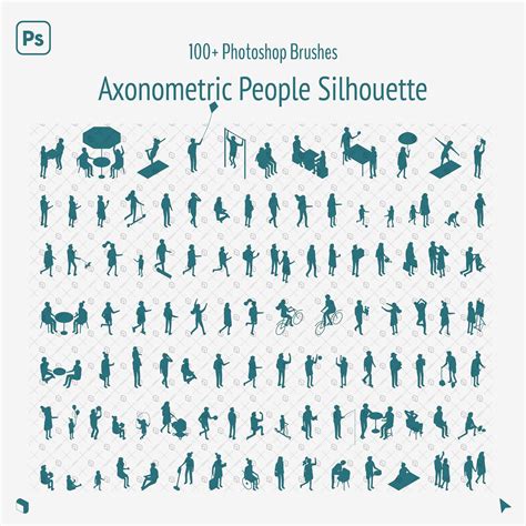 People Silhouettes Photoshop Brushes Silhouette People Photoshop