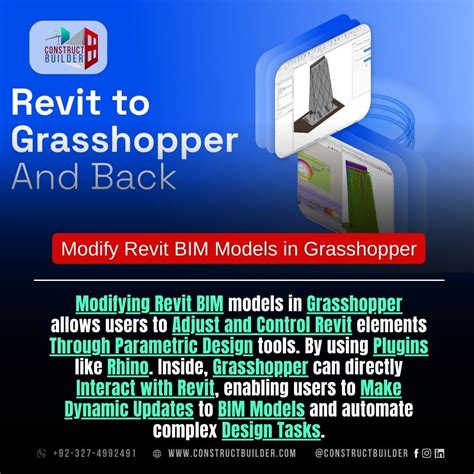 construct builder on linkedin bimmodification grasshopper