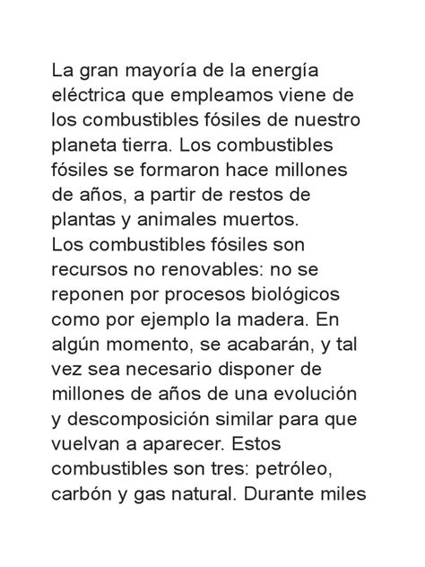 Combustibles Fosiles Pdf Combustibles Combustibles Fósiles