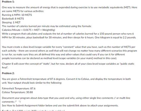 Solved Need These Done With Javadoc Comments Problem 1 One Way To Measure Course Hero