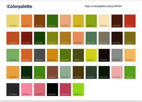 Color Palette Ideas From Leaf Plant Flora Image Icolorpalette