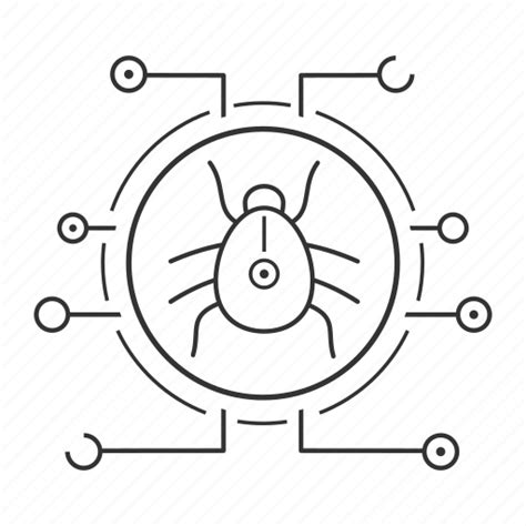 Bug Computer Virus Cyberbug Danger Insect Virus Icon