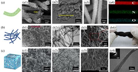 3d porous structures of cnfs a schematic plot for porous structure