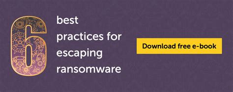 Free E Book Six Best Practices For Escaping Ransomware Manageengine Spiceworks Community