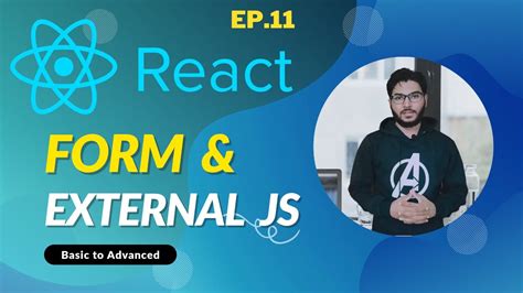 11 React Js Form And External Js Hindi Youtube