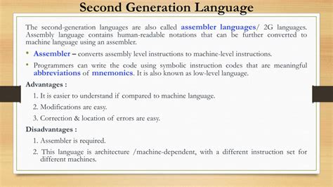 Ppt L 9 Low Level And High Level Languages Powerpoint Presentation