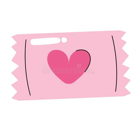 Pink Gum Candy Stock Illustration Illustration Of Food 348411032