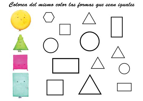 ¿cómo Colorear Figuras Geométricas Para Niños Kxbbad