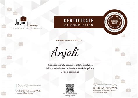 Anjali Patwa On Linkedin Dataanalytics Tableau Continuouslearning Careergrowth Jobaajlearnings