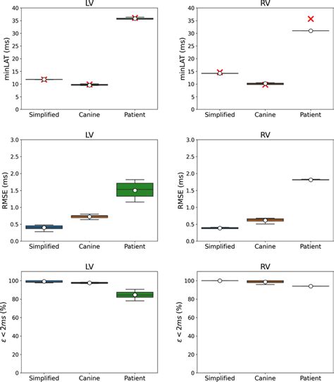 activation results from both ventricles for the ten best pns generated