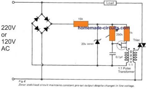 Triac Dimmer Circuit Diagram Circuit Diagram
