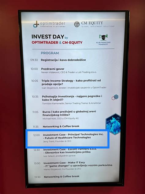 Investday Zagreb Traders Investors Entrepreneurs Independent Wealthcreation Invest