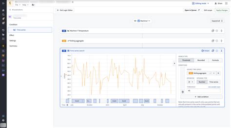 Time Series • Using Time Series • Use Time Series In Foundry • Palantir
