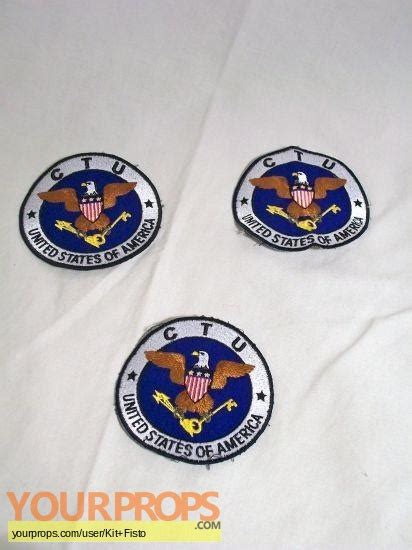 24 24 Ctu Patch Set Original Tv Series Prop