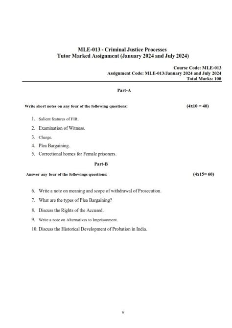 Ignou Mle 013 Solved Assignment Jan And July 2024 English Medium Ignou Solved Assignment 2025 26