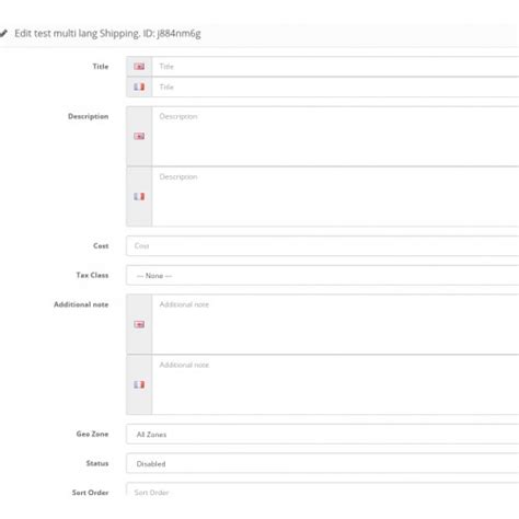 OpenCart Powership Add Unlimited New Shipping Methods To Opencart