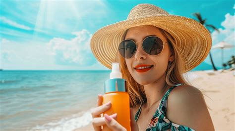 Free Beach Sunscreen Application Image Beach Sunscreen Woman Download At Stockcake