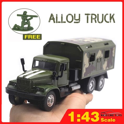 Klt 143 Classic Klass Tank Truck Military Alloy Car Model T Soldier