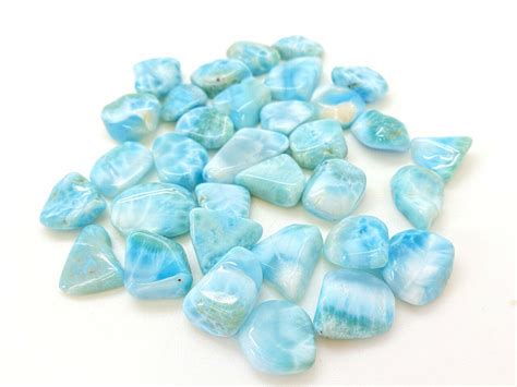 Tumbled Larimar - Larimar Tumbled Stone | New Moon Beginnings