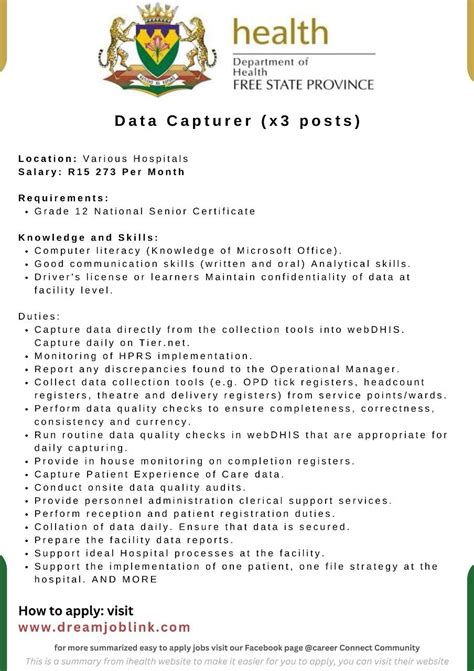 Find Sa Jobs On Linkedin New Data Capturer X3 Posts At Various