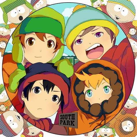 South Park Anime Kenny X Stan