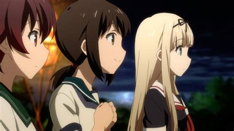 배경 화면 애니메이션 소녀들 Anime Screenshot 간타이 컬렉션 후부키 칸 콜레 Mutsuki Kancolle 유우 다치 칸 콜레 포니 테일 긴