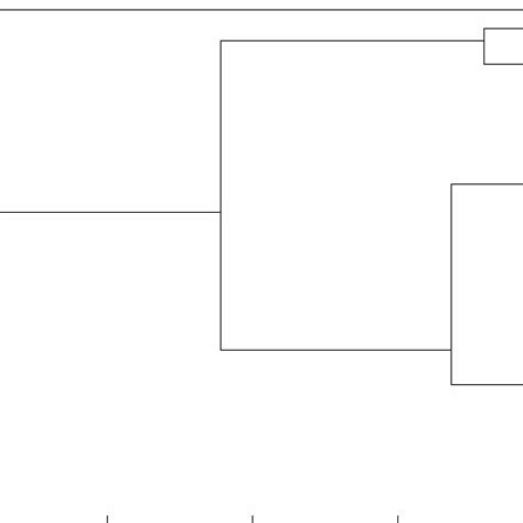Issr Dendrogram Based On Unweighted Pair Group Method With Arithmetic