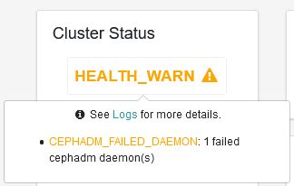 删除osd后引起的CEPHADM FAILED DAEMON错误 ST运维 博客园